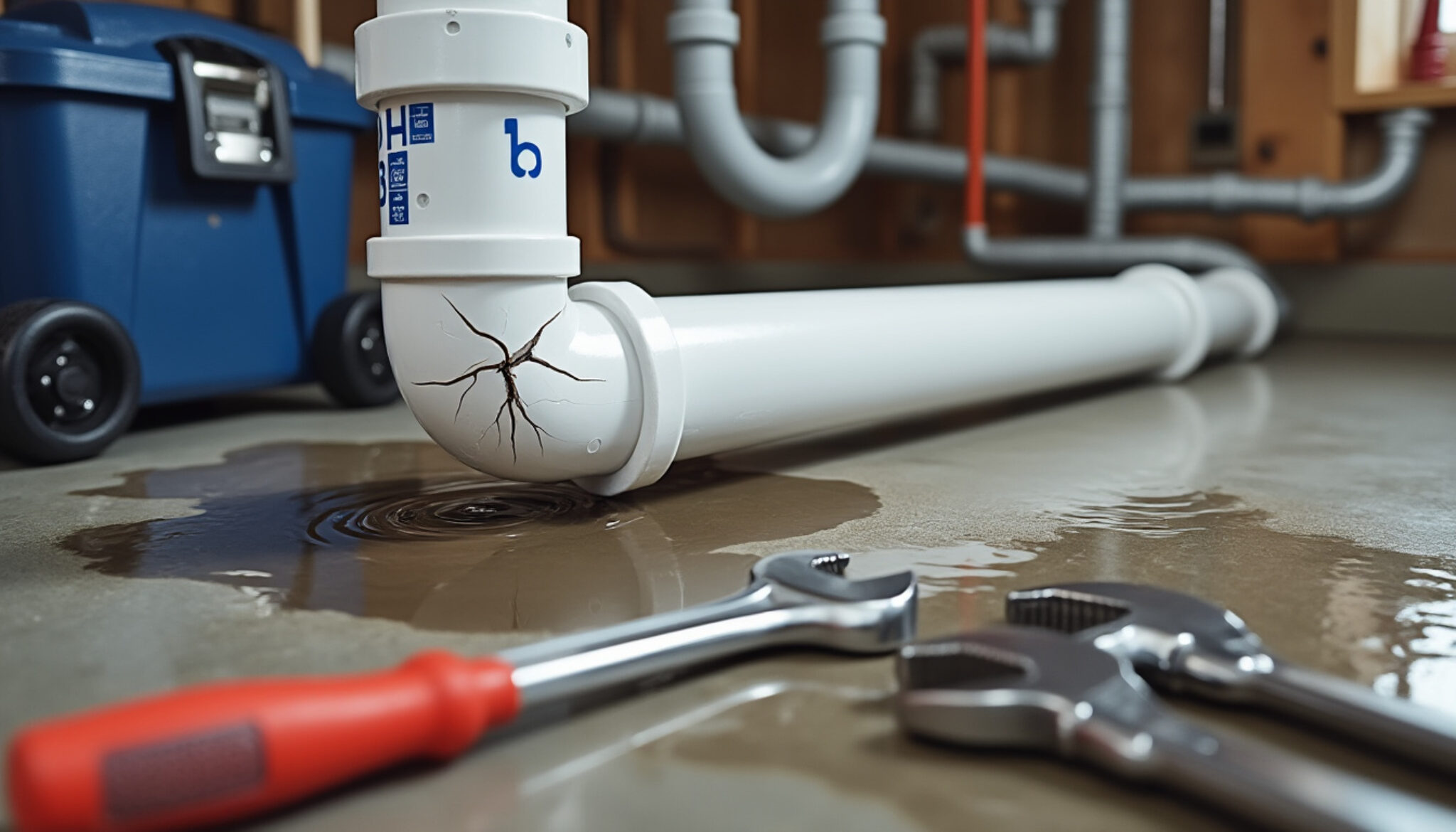 Fuite de raccord PVC : causes et solutions pour une étanchéité parfaite