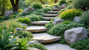 Aménager un talus en pente pour un jardin durable et sans entretien