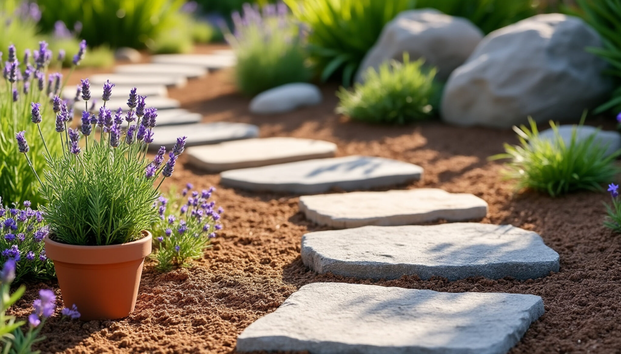 Aménager un talus en pente pour un jardin durable et sans entretien