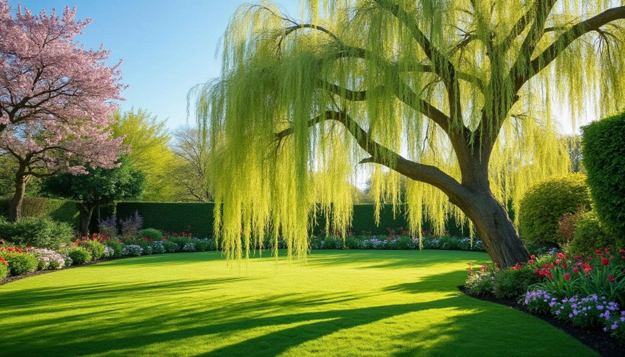 Saule pleureur : le bon moment pour tailler dans votre jardin