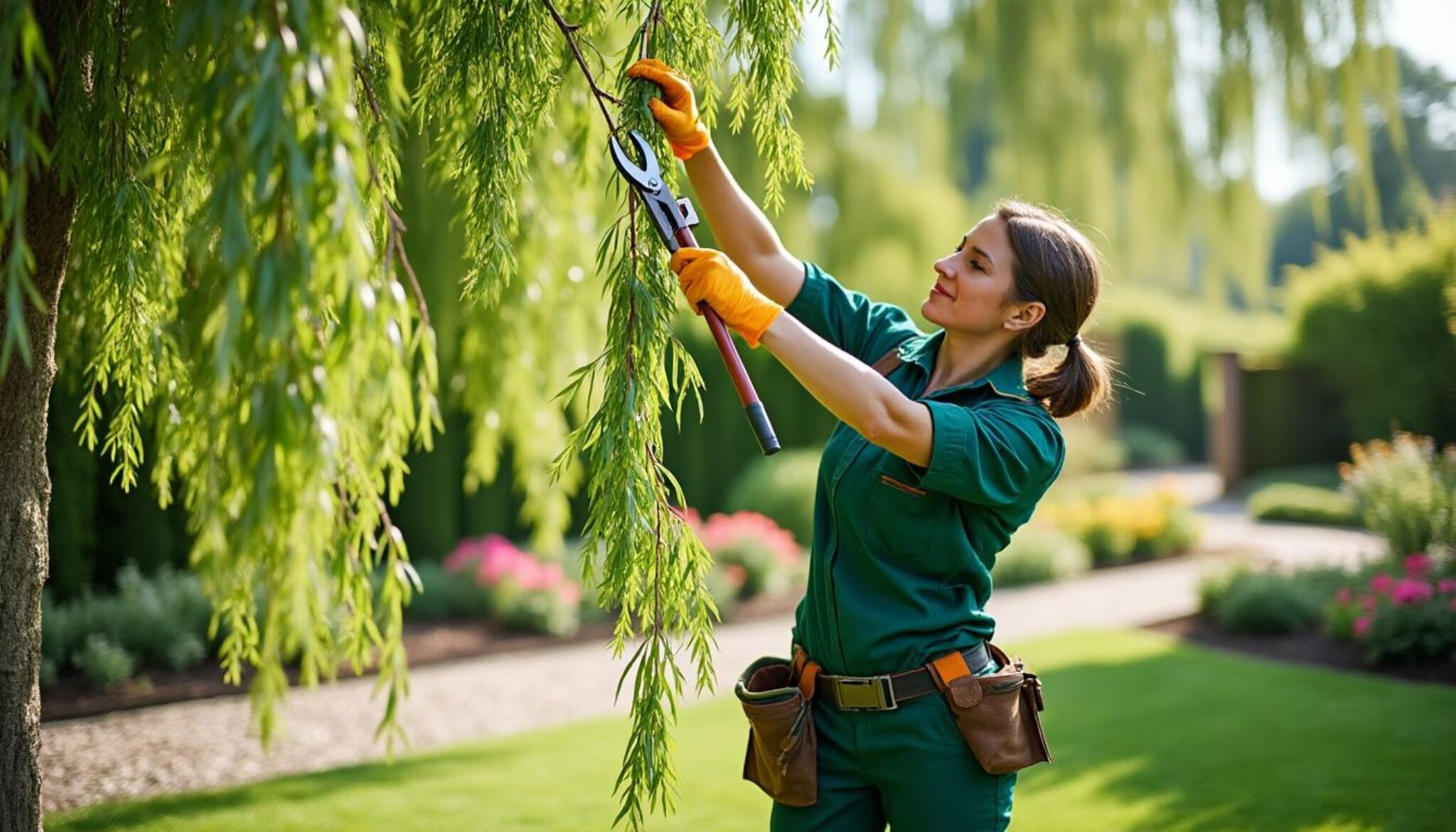 Saule pleureur : le bon moment pour tailler dans votre jardin